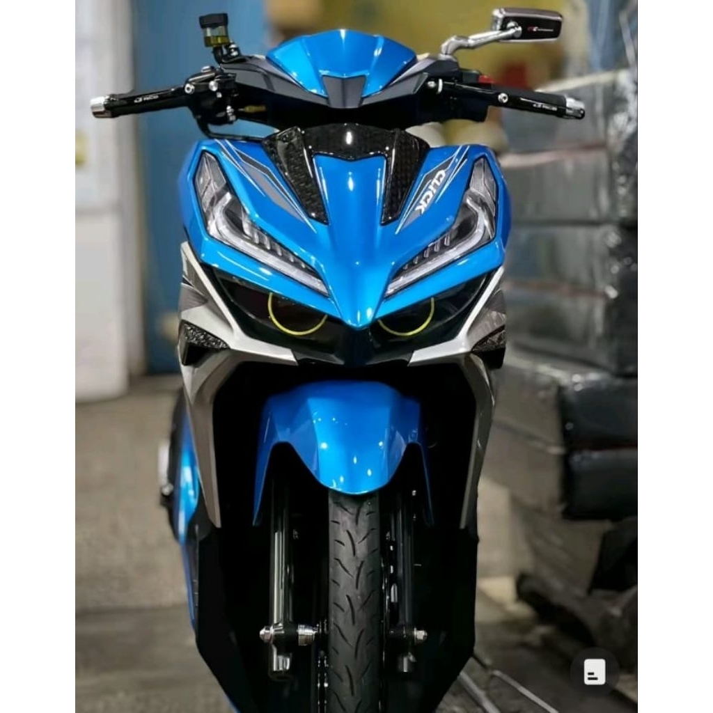 Jual Cat motor warna biru relaxa jenis pu berkualitas cat costum cat ...