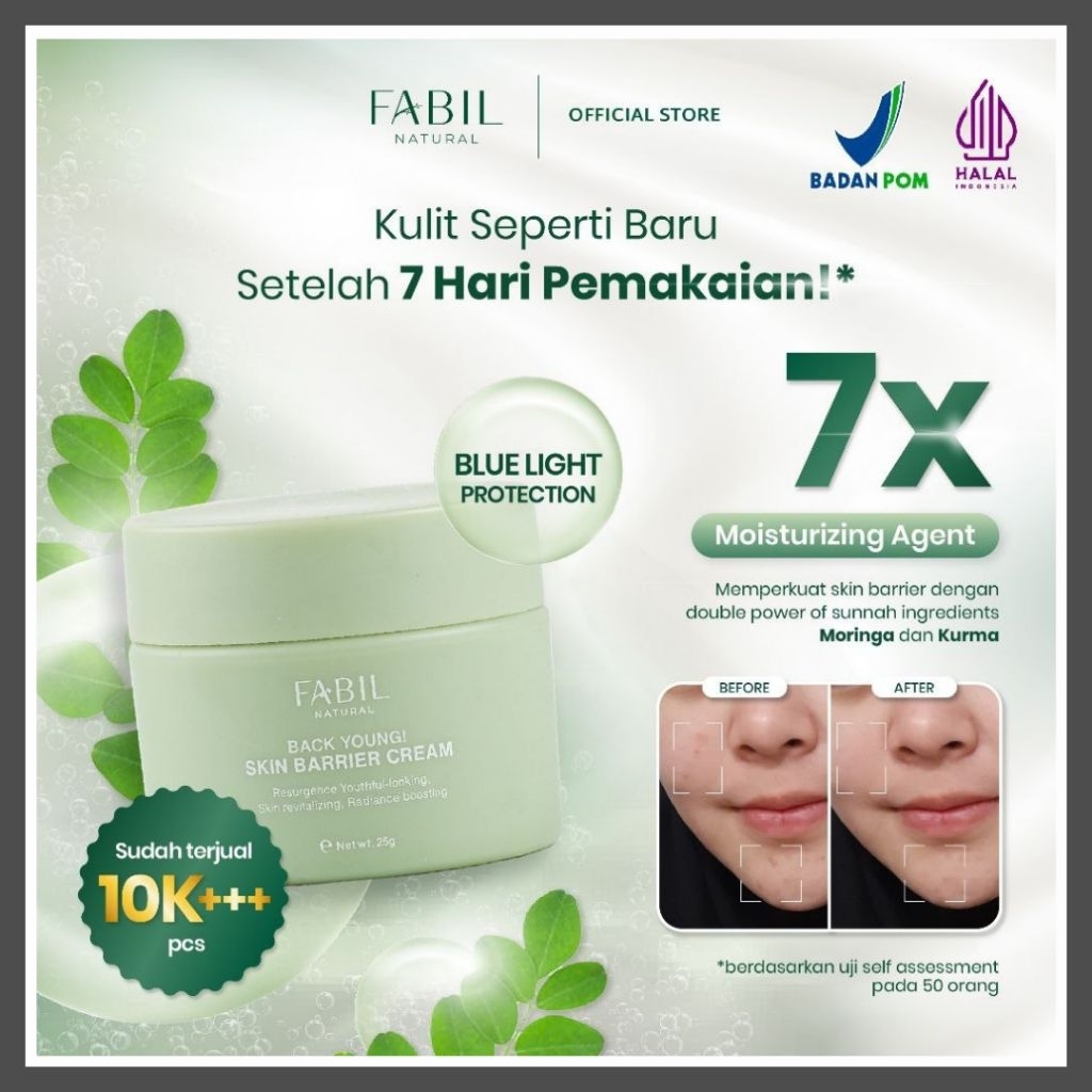 Jual Fabil Back Young skin Barrier Cream | Shopee Indonesia