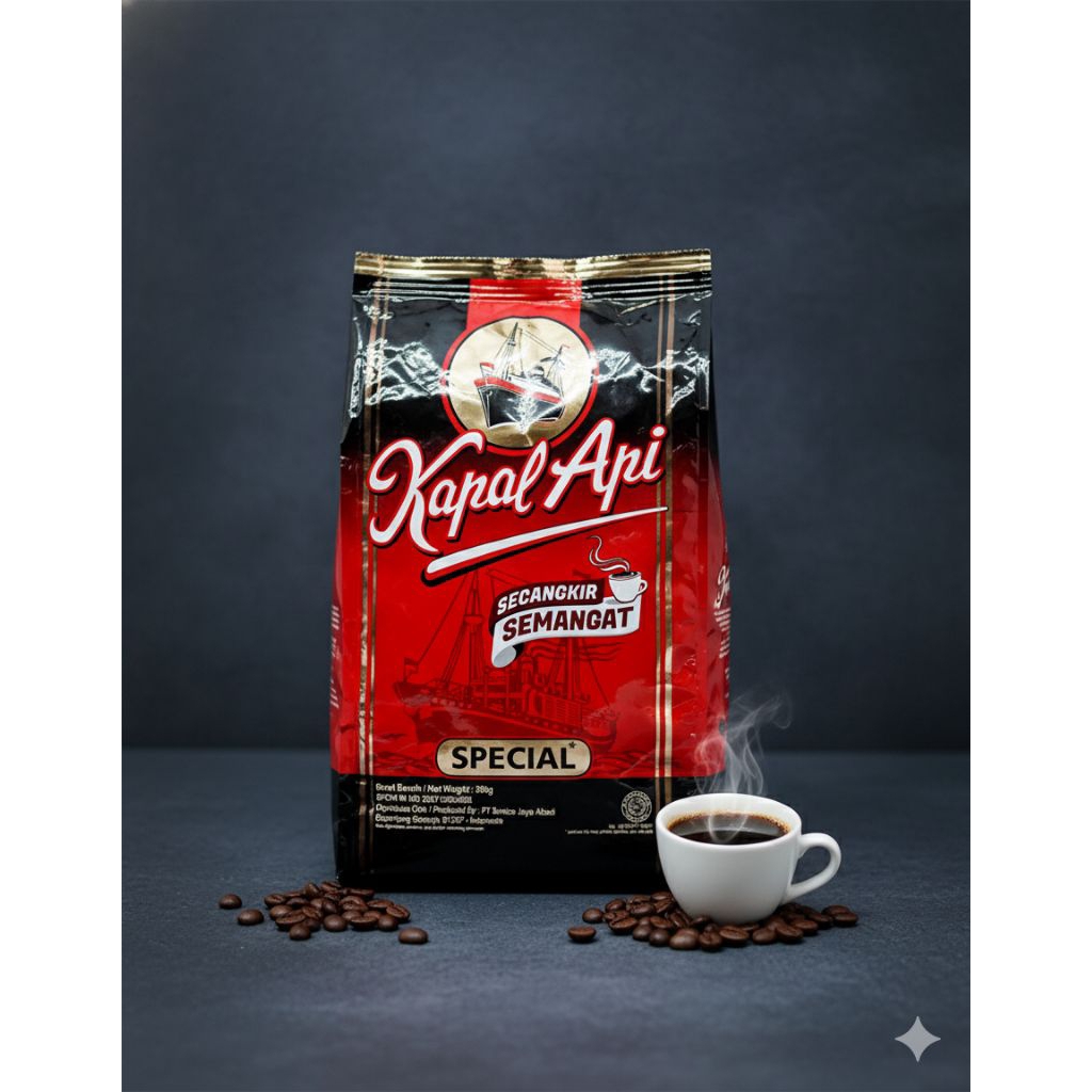 Jual kapal api bubuk 350 gr Merah | Shopee Indonesia