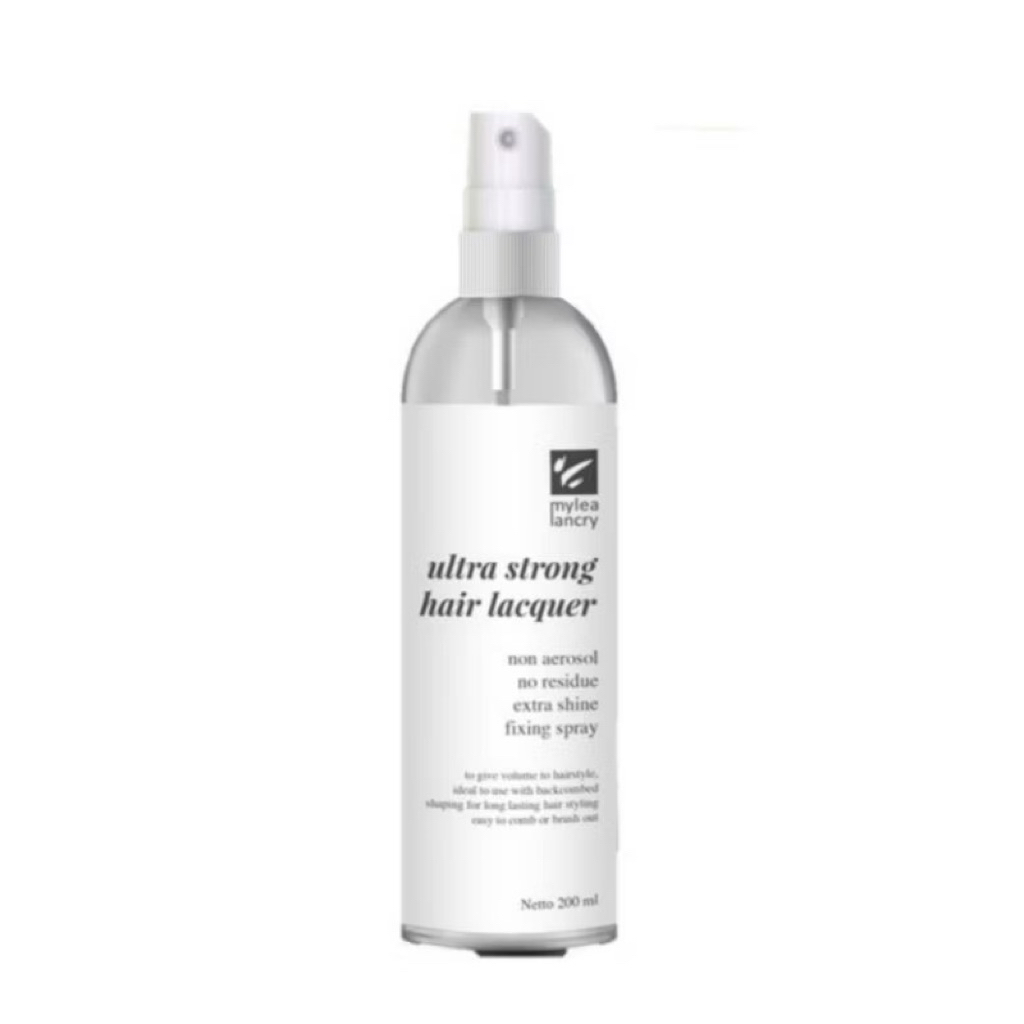 Jual MYLEA Ultra Strong Hair Lacquer Hairspray Non Aerosol Hairspray ...