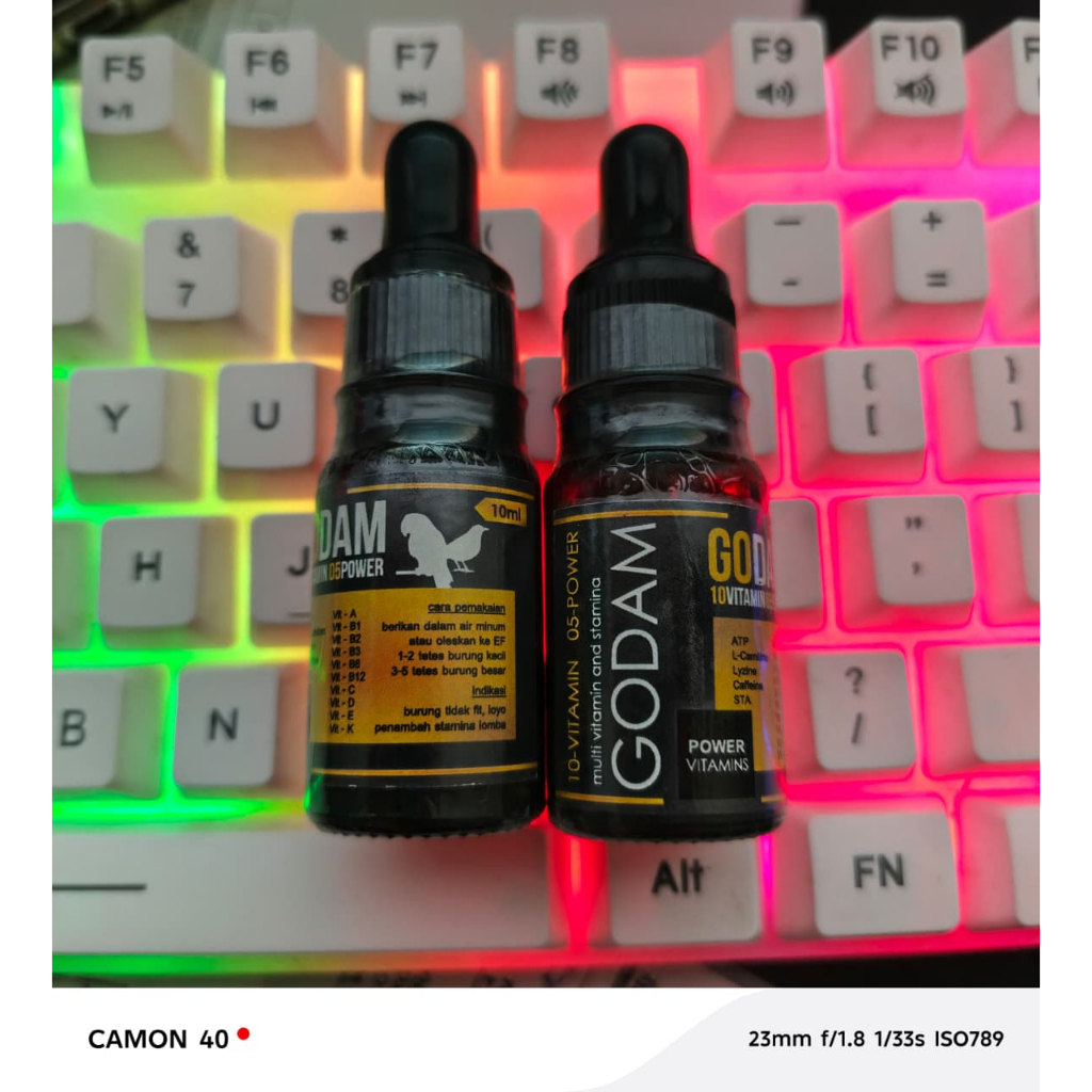 Jual GODAM 10 ML DOSIS TINGGI VITAMIN PENGGACOR INSTAN BURUNG MURAI ...