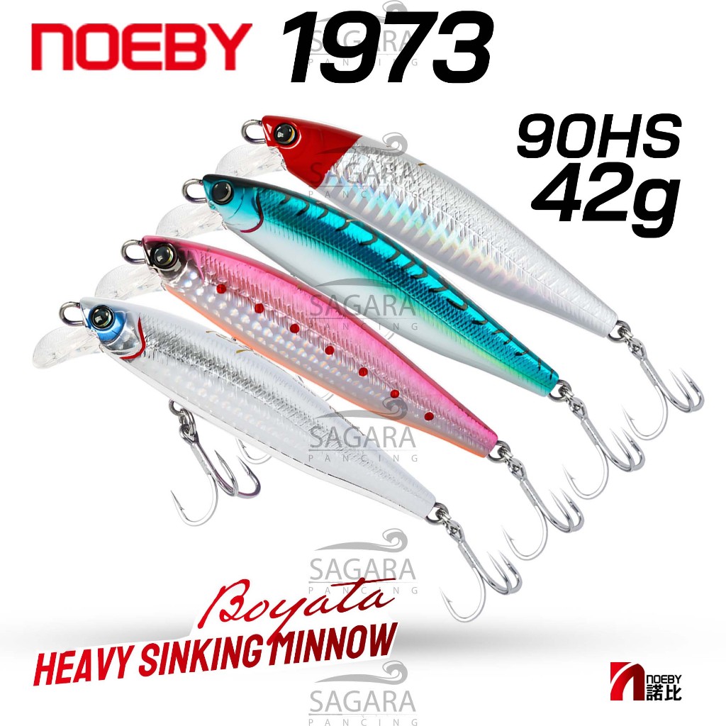 Jual Minnow Noeby 1973 Boyata Heavy Sinking 95HS | Minnow Tenggelam ...