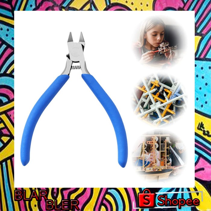 Jual RUITOOL Tang Pemotong Miniatur Plastik Gunpla Nipper Plier Single ...
