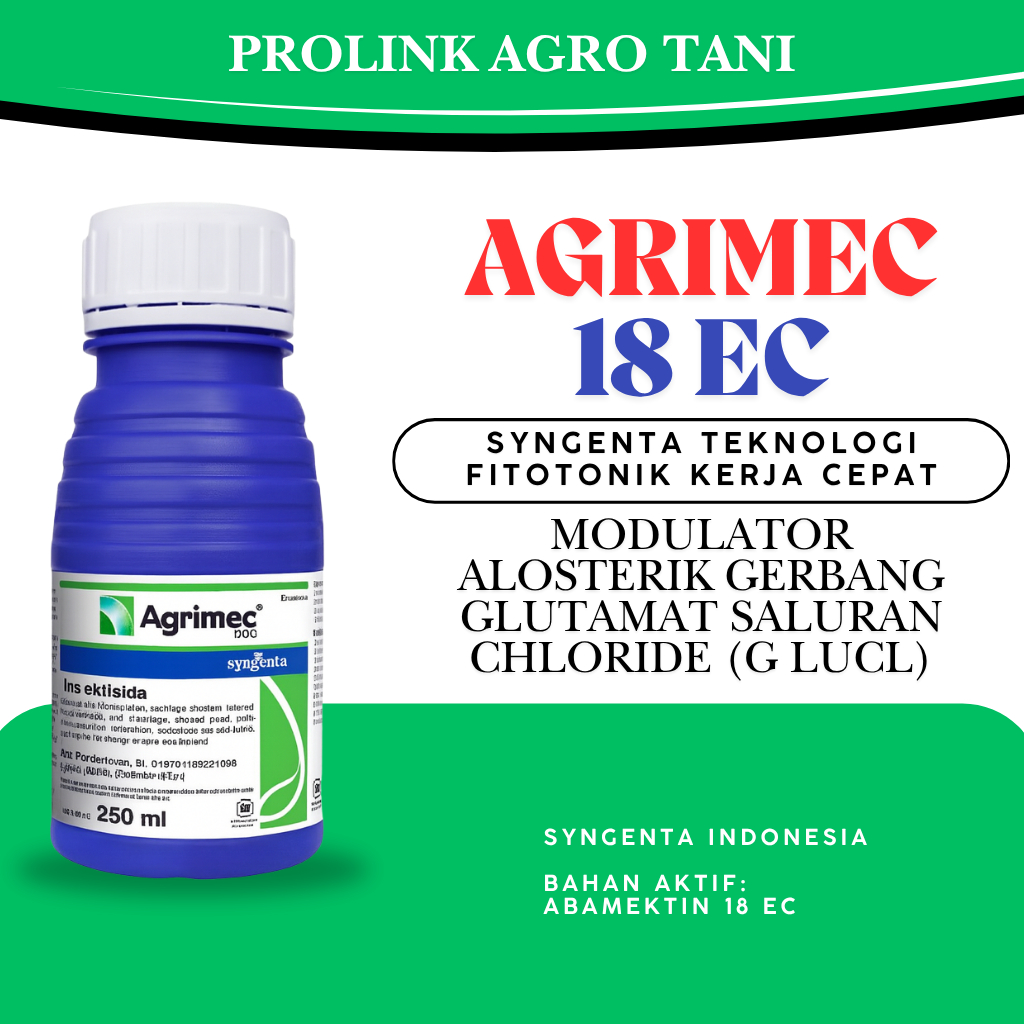 Jual AGRIMEC 18 EC 250ML – Insektisida Ampuh Basmi Tungau & Hama Daun ...