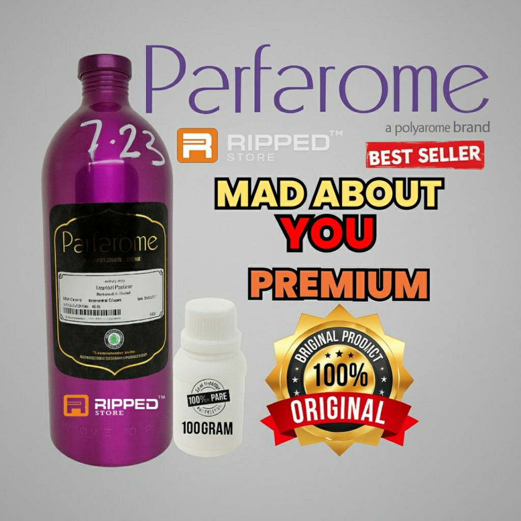 Jual (100ML) MAD ABOUT YOU PREMIUM BIBIT PARFUM MURNI BY PARFAROME ...