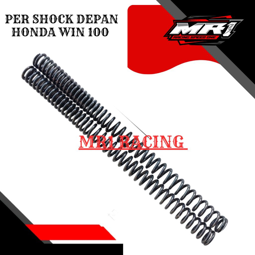 Jual PER SHOCK SOK DEPAN HONDA WIN 100 (1 set kiri & kanan) | Shopee ...