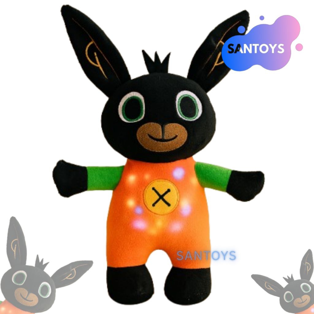 Jual Boneka Bing Bunny 30cm Pakai Lampu LED Kelinci Hitam viral bing ...