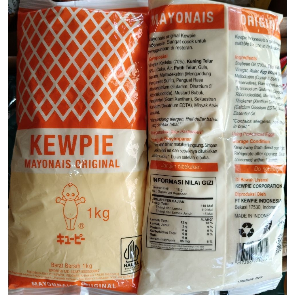 Jual Mayonais kewpie original 1kg | Shopee Indonesia