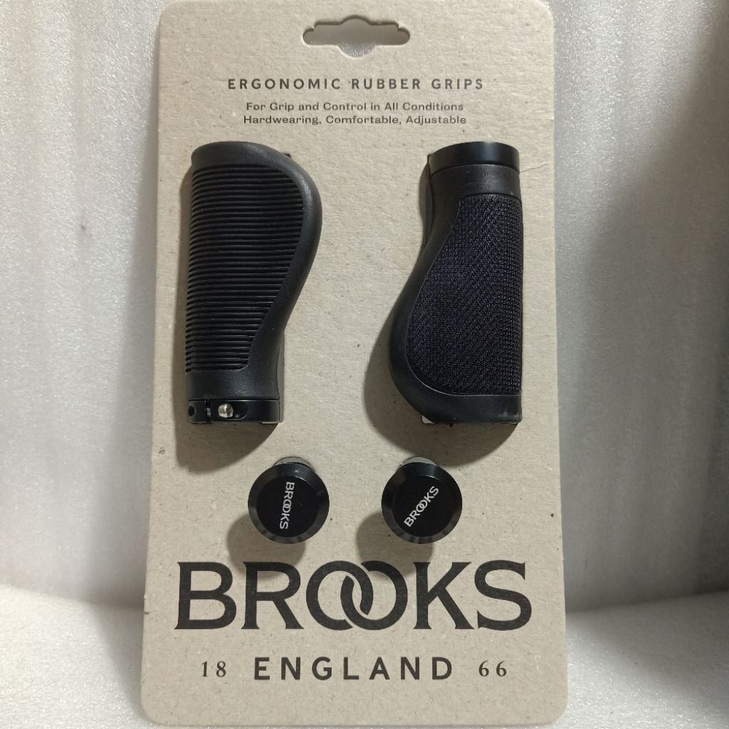 Jual Hand Grip Ergo Rubber Brooks 100 mm | Shopee Indonesia