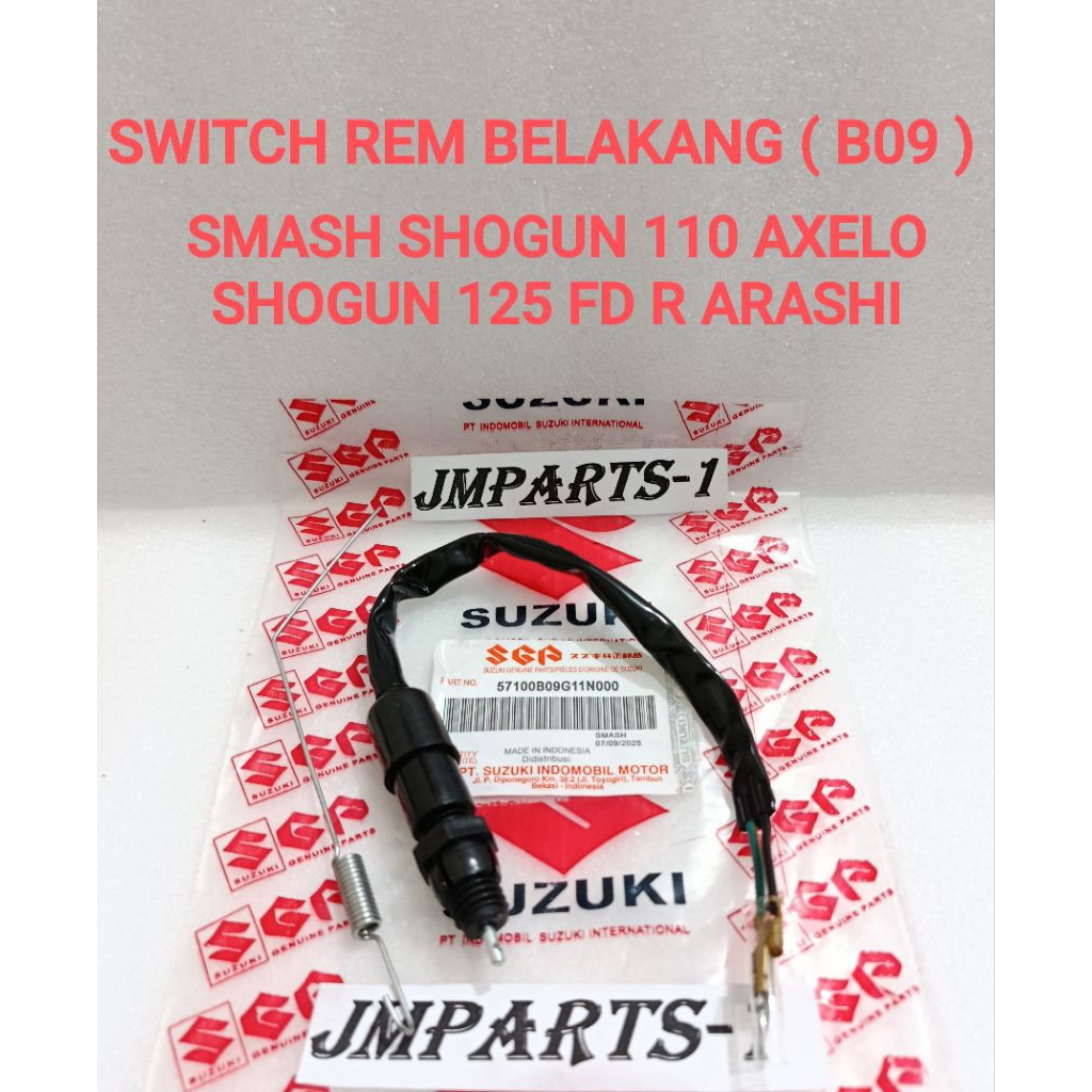 Jual SWITCH REM BELAKANG ( B09 ) SUZUKI SMASH LAMA SMASH NEW TITAN ...