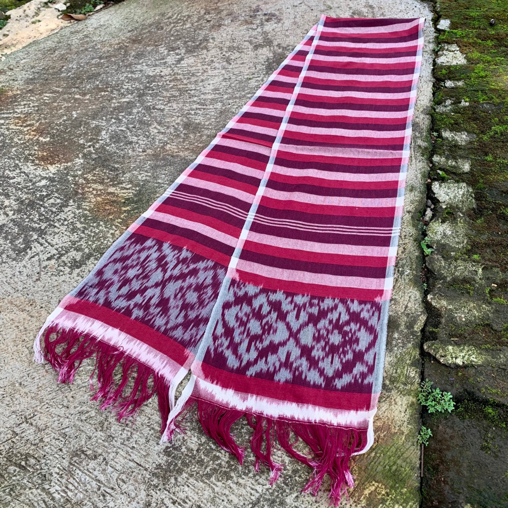 Jual Selendang tenun paplendoan Pepledoan peplendoan adat bali slendang ...