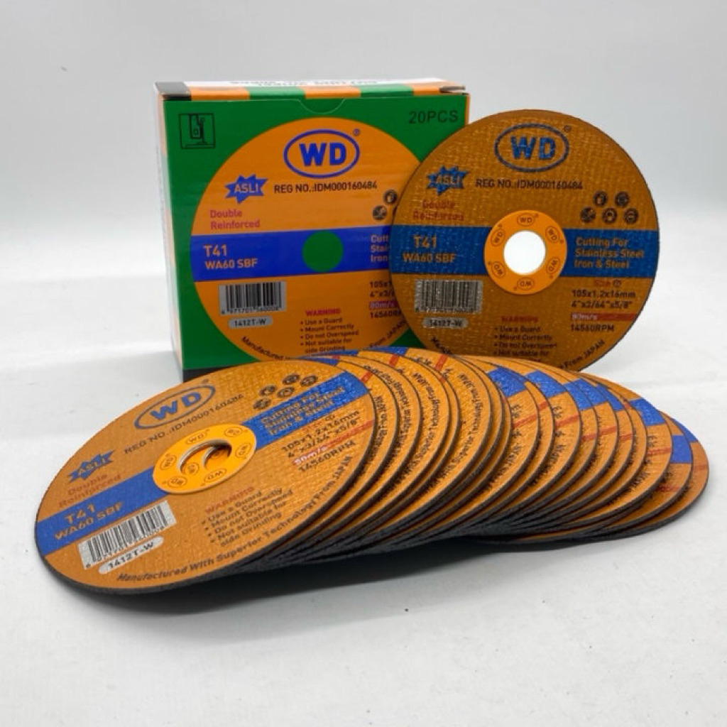 Jual [ PACK ] WD RESIBON / MATA GERINDA / BATU POTONG BESI 4” | Shopee ...