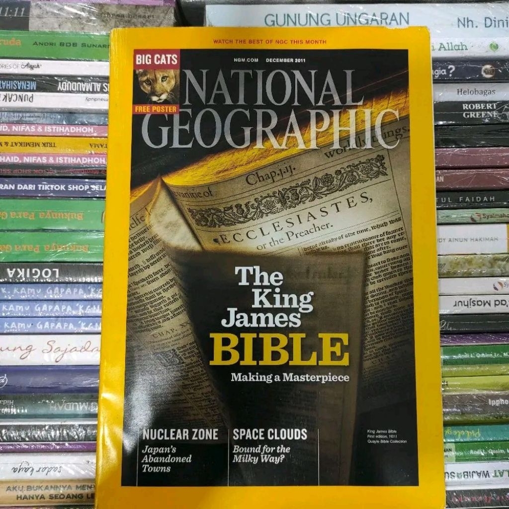 Jual National geographic the king james bible making a masterpiece ...