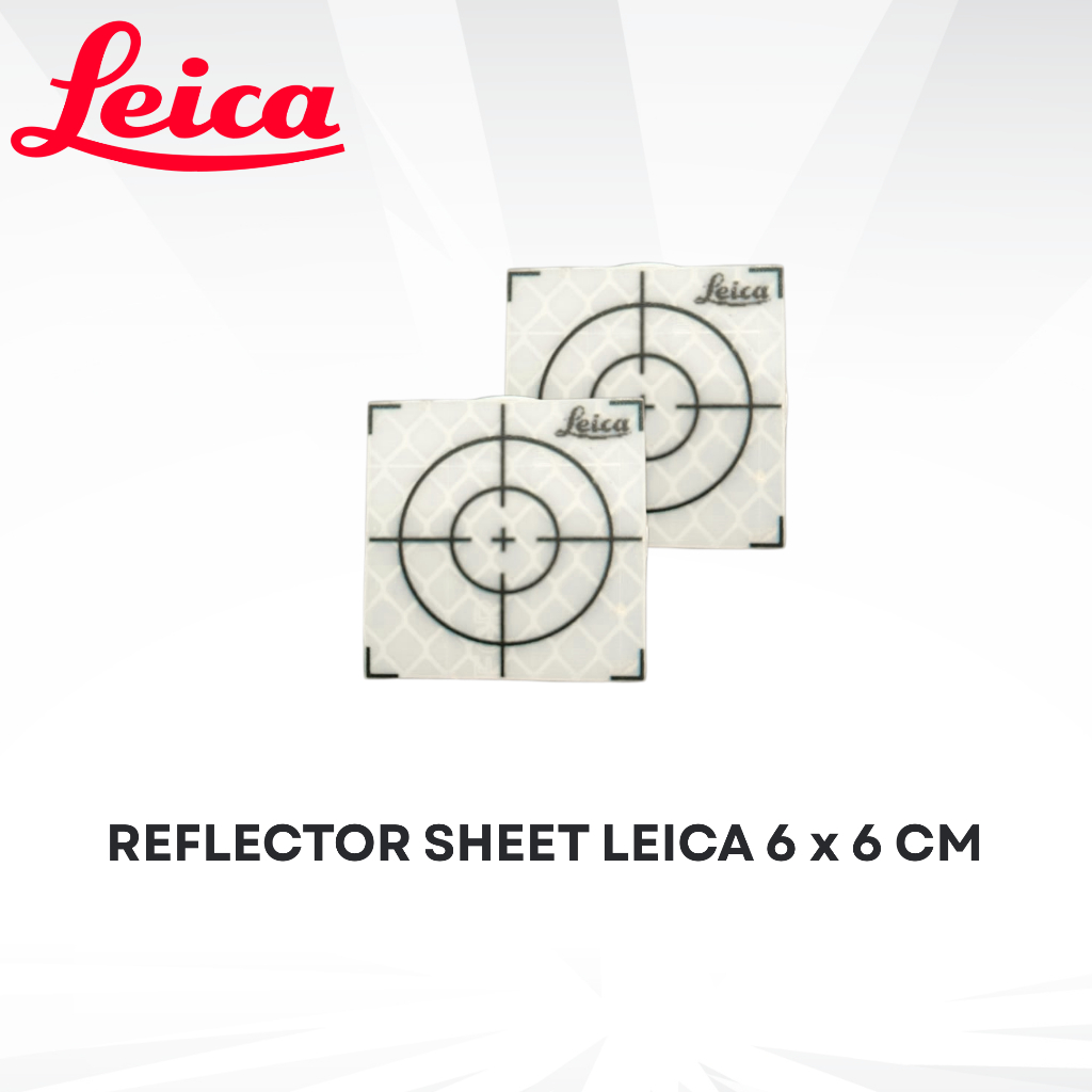 Jual Reflector Sheet 6x6 cm / Sticker Target Putih 60mm x 60mm Untuk ...