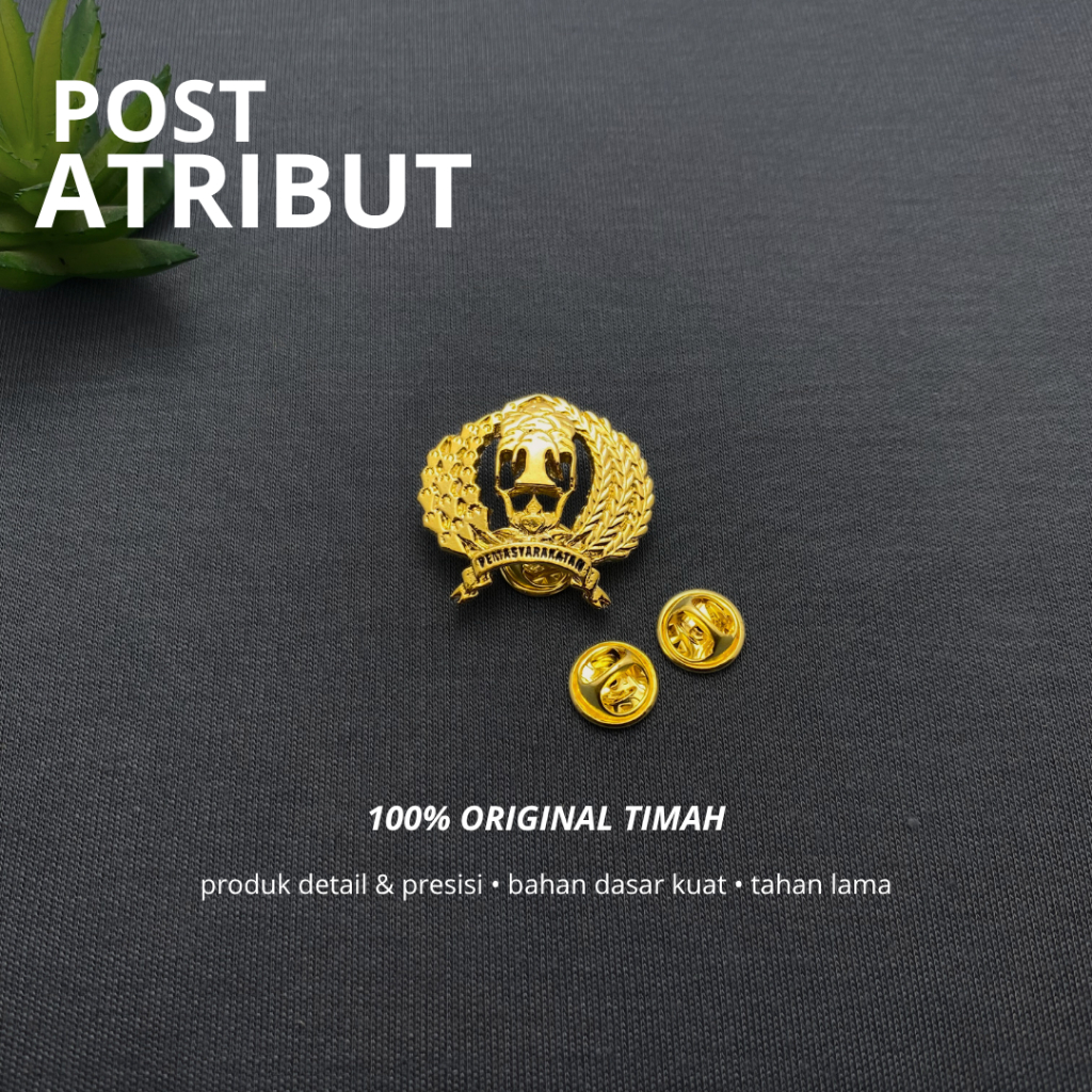 Jual Standar Pin Pemasyarakatan Terbaru / Pin Pemasyarakatan Standar ...