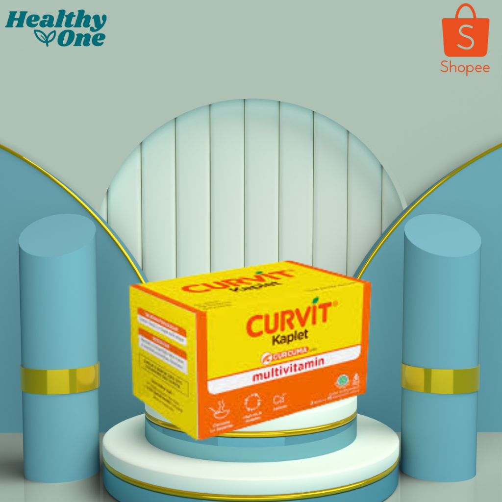 Jual CURVIT KAPLET 1 BLISTER 10 CAPSUL | Shopee Indonesia