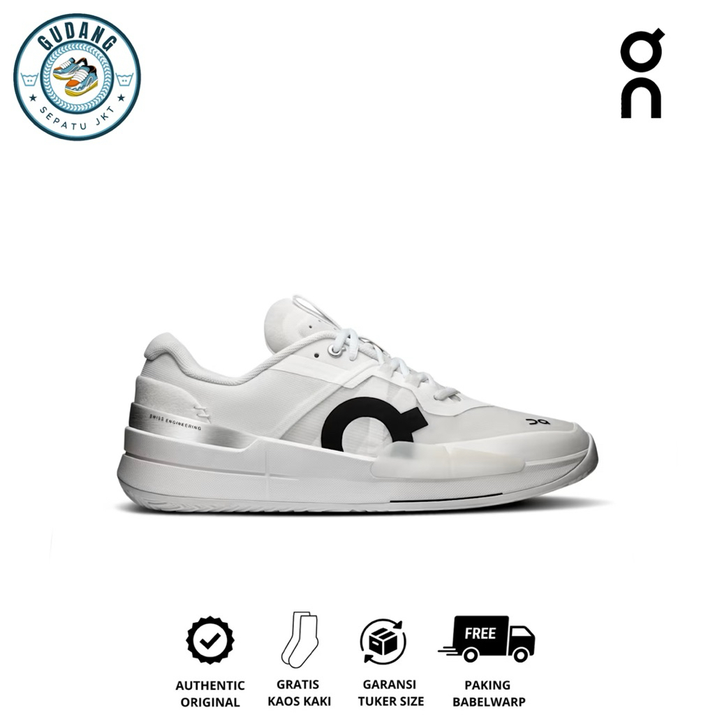 Jual SEPATU PADEL TENIS PRIA ON CLOUD ROGER PRO 2 WHITE SILVER | Shopee ...