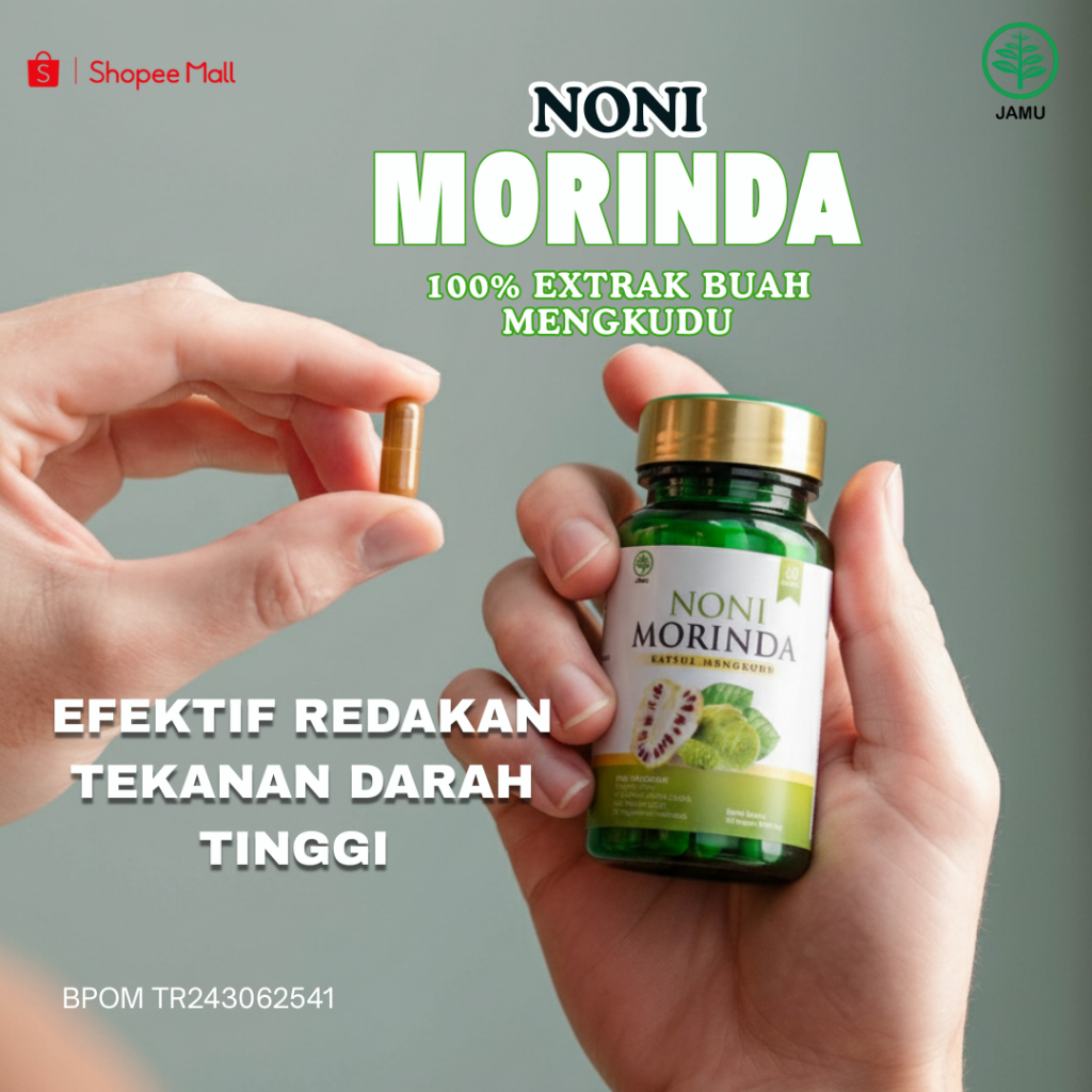 Jual NONI MORINDA - Obat Darah Tinggi Ekstrak Buah Mengkudu Efektif ...