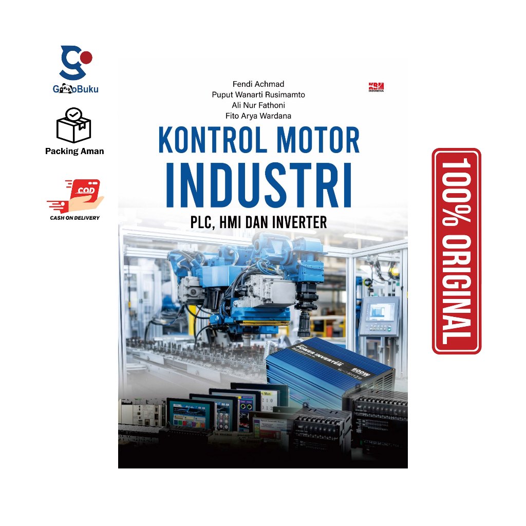 Jual Buku Kontrol Motor Industri Plc, Hmi Dan Inverter (85) by Ir ...