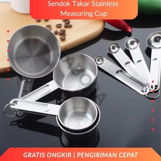 Jual LS - Measuring Cup / Gelas Ukur / Takaran / Takar Stainless Tebal ...