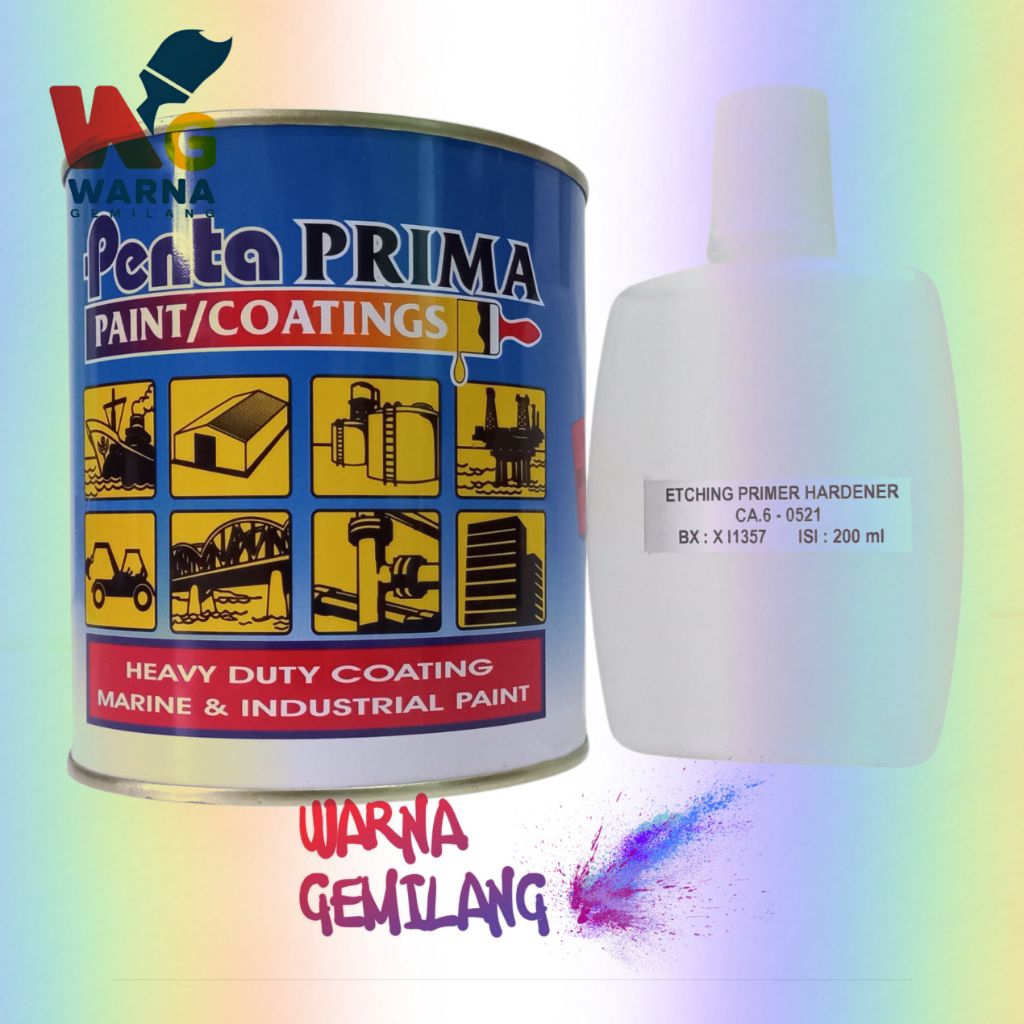 Jual Cat Dasar Galvanis Etching Primer Penta 1Liter | Shopee Indonesia