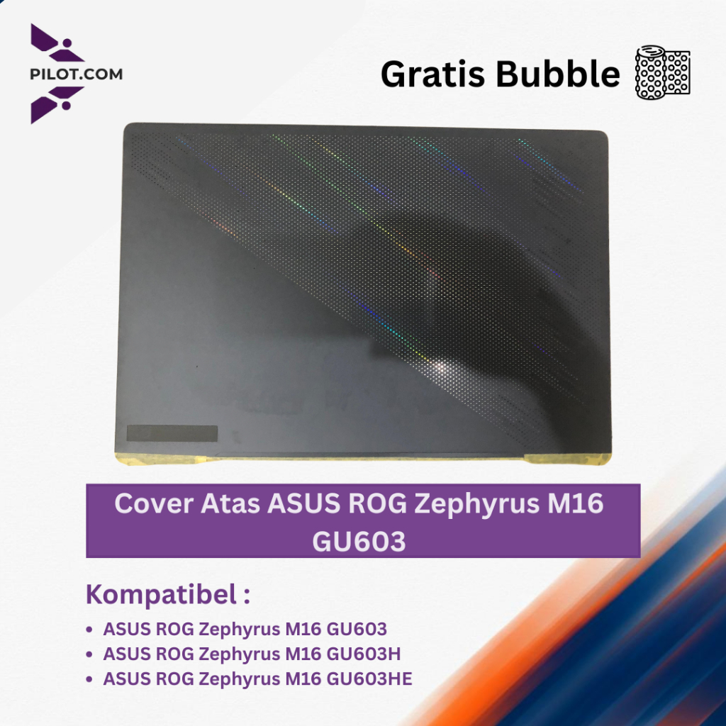 Jual Casing Atas (Cover Atas) ASUS ROG Zephyrus M16 GU603 GU603H ...