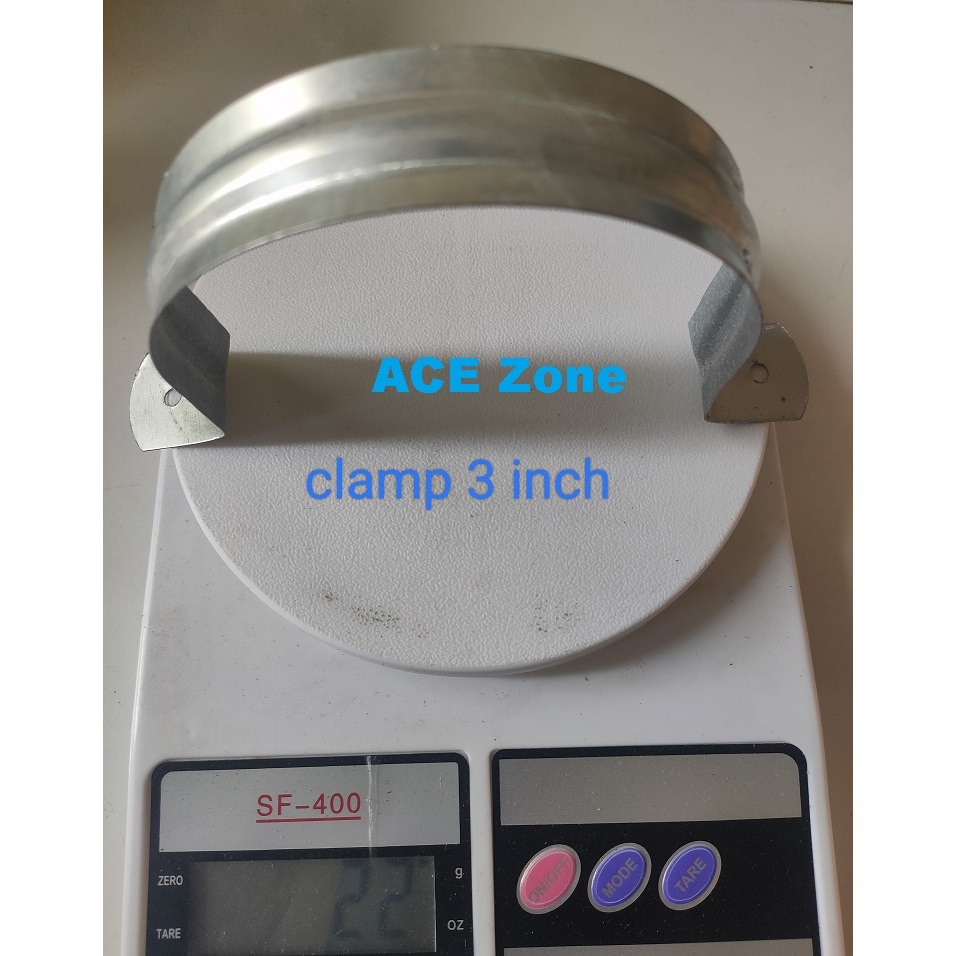 Jual ACE Zone Clamp Omega Klem Pipa PVC Paralon Plat Besi Galvanis 3 ...