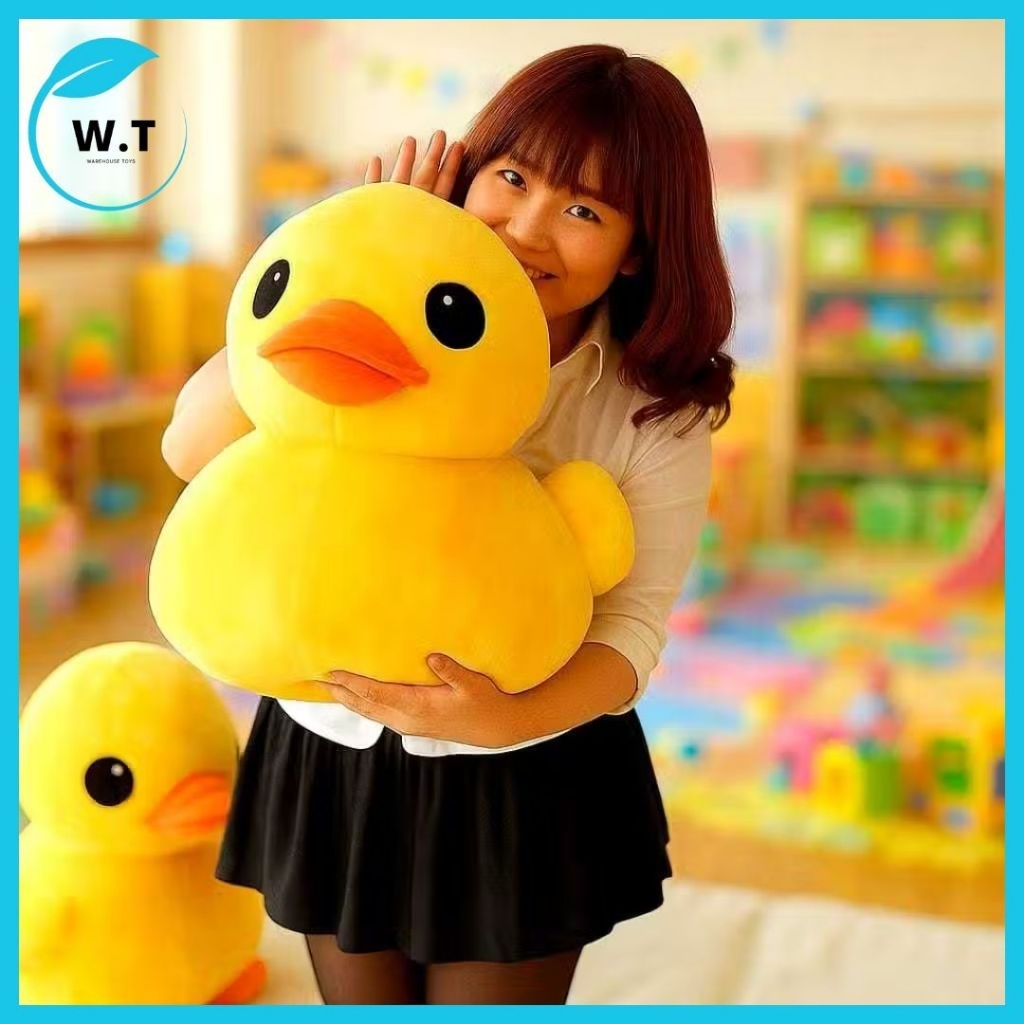 Jual Boneka Bebek Kuning Besar 40cm | Boneka Plush Lembut Halus Mewah ...