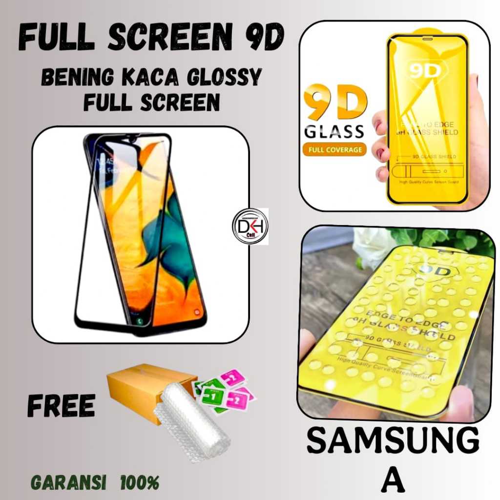 Jual TG 9D KACA TEMPERED GLASS FULL SCREEN SAMSUNG A10 A10S A11 A12 A20 ...