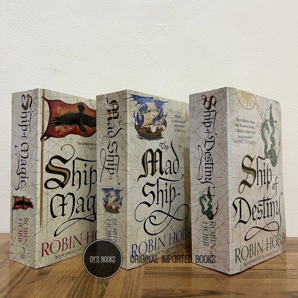 Jual [EN Ori] The Liveship Traders Series (Ship of Magic, The Mad Ship ...