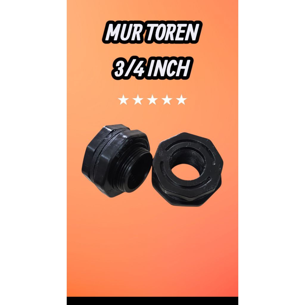 Jual MUR TOREN/MUR TANDON 3/4 INCH | Shopee Indonesia