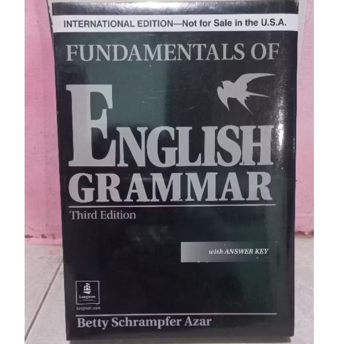 Jual Buku Fundamentals Of English Grammar third edition~Betty Azar ...
