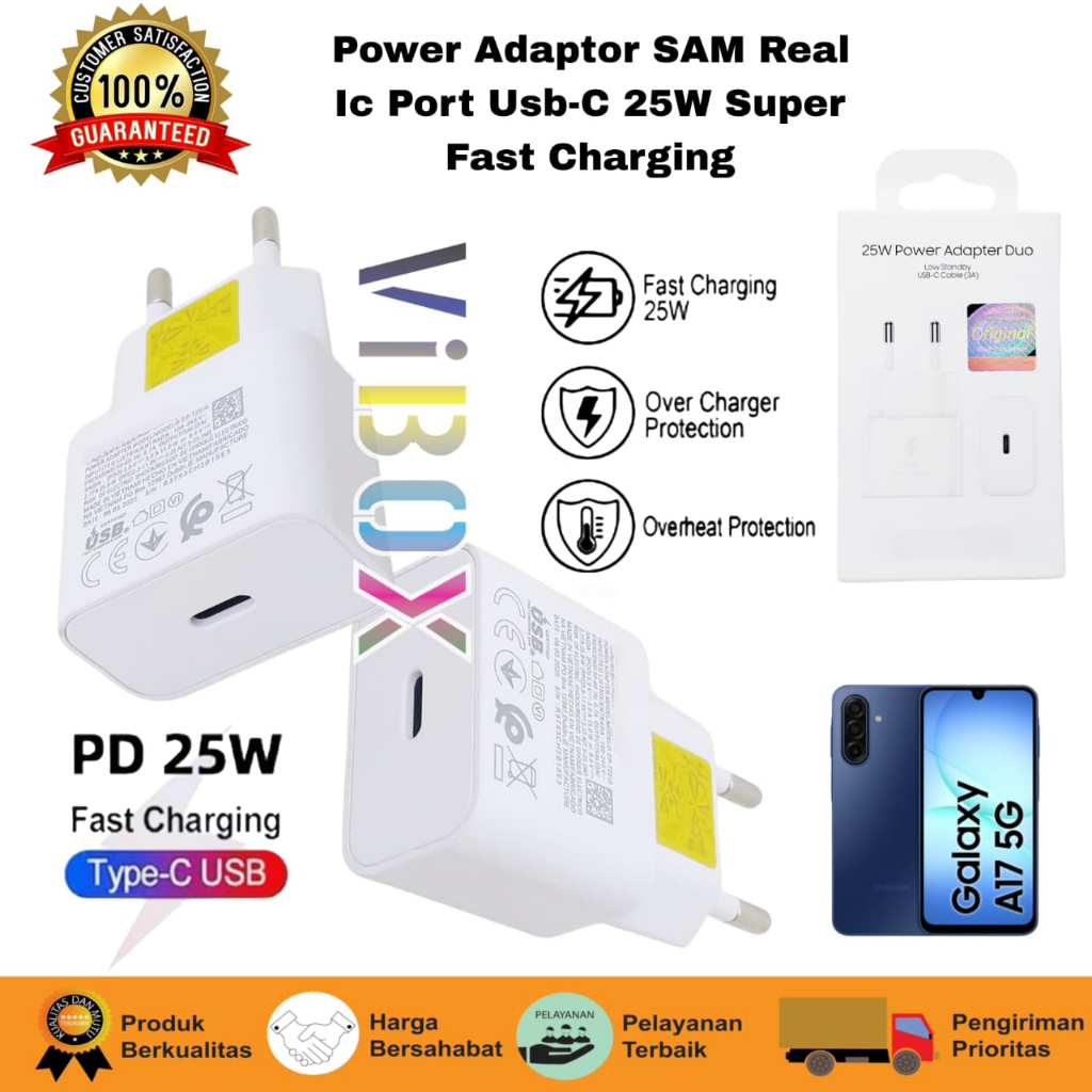 Jual EP-T2510 Adaptor Charger Samsung 25W Real IC Super Fast Charging ...