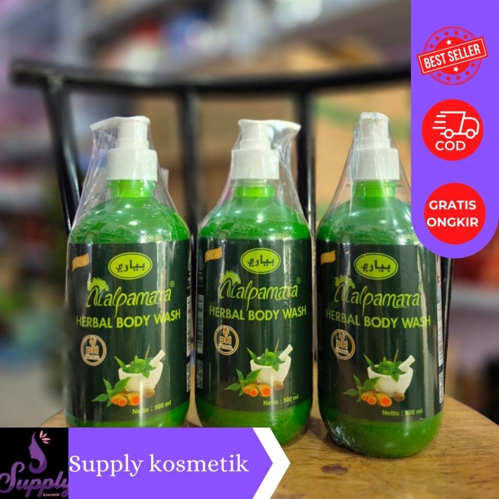 Jual Nalpamara Herbal Bodywash 500ml | Shopee Indonesia