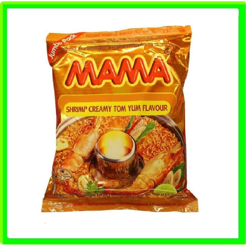 Jual MAMA Mie Instan Shrimp Creamy Tom Yum Flavour Mama Noodle udang ...