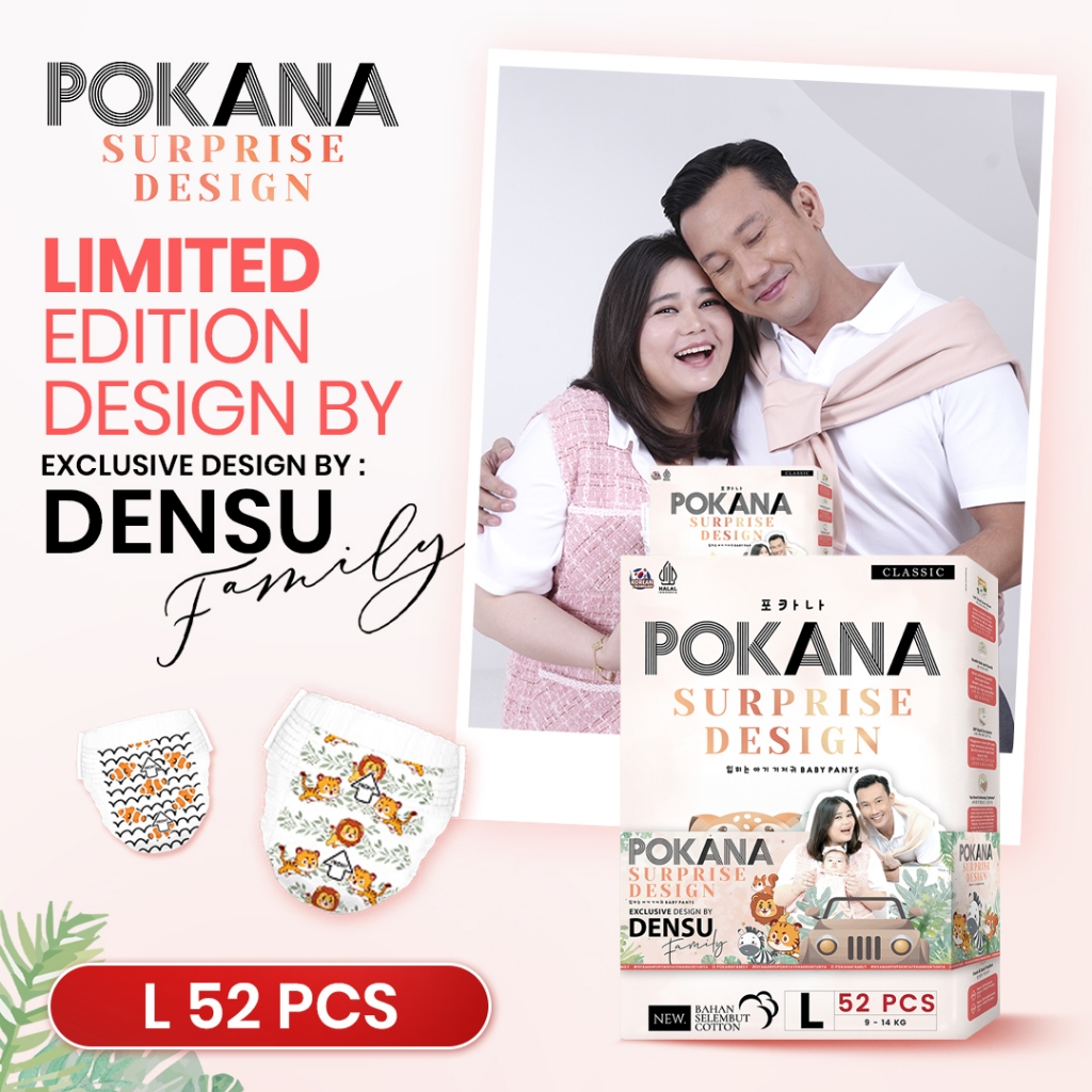 Jual Pokana Super Mega L52 Limited Edition Densu Family - Popok Bayi ...