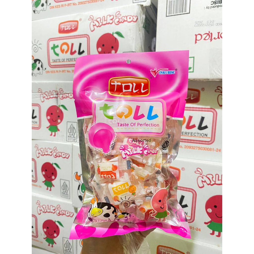 Jual Toll Milk Candy | Permen Susu Rasa Buah 120gr | Shopee Indonesia
