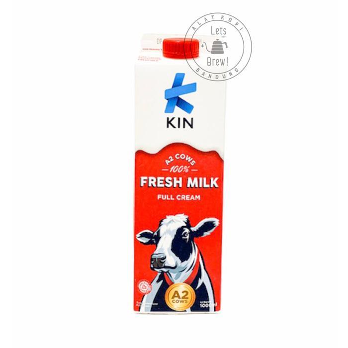 Jual Fresh Milk Kin 1000Ml | Susu Segar Dari sapi A2 Merk Kin 1 Liter ...
