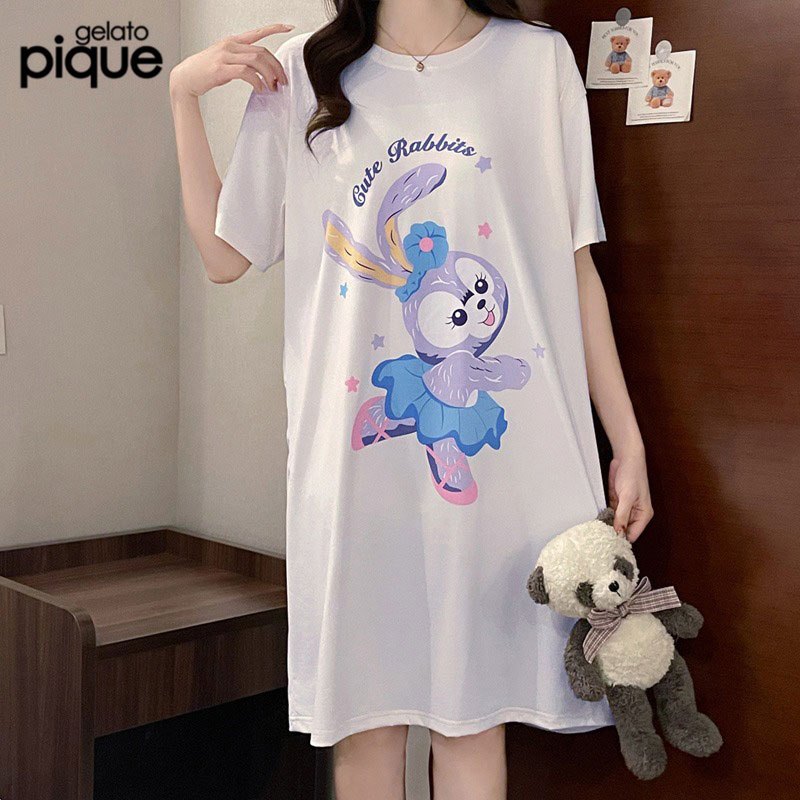 Jual Gaun Tidur Katun 2025 Motif LinaBell - Dengan Bra Pad, Ukuran ...