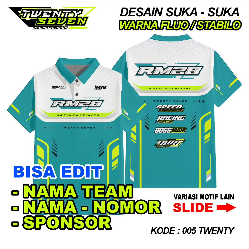 Jual Baju Kaos Jersey Klambi Berkera Racing Balap Road Race Custom ...
