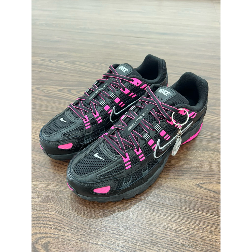 Jual Nike P6000 Pink Blast Metallic Silver Black Mens (RESMI PT. NIKE ...