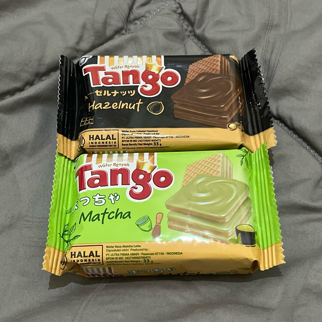 Jual Tango Wafer Premium Varian Hazelnut Matcha 33gr 33 gr / TANGO ...