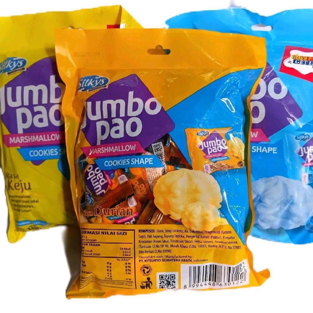Jual Silky Jumbo Pao Marshmallow Aneka Rasa | Shopee Indonesia
