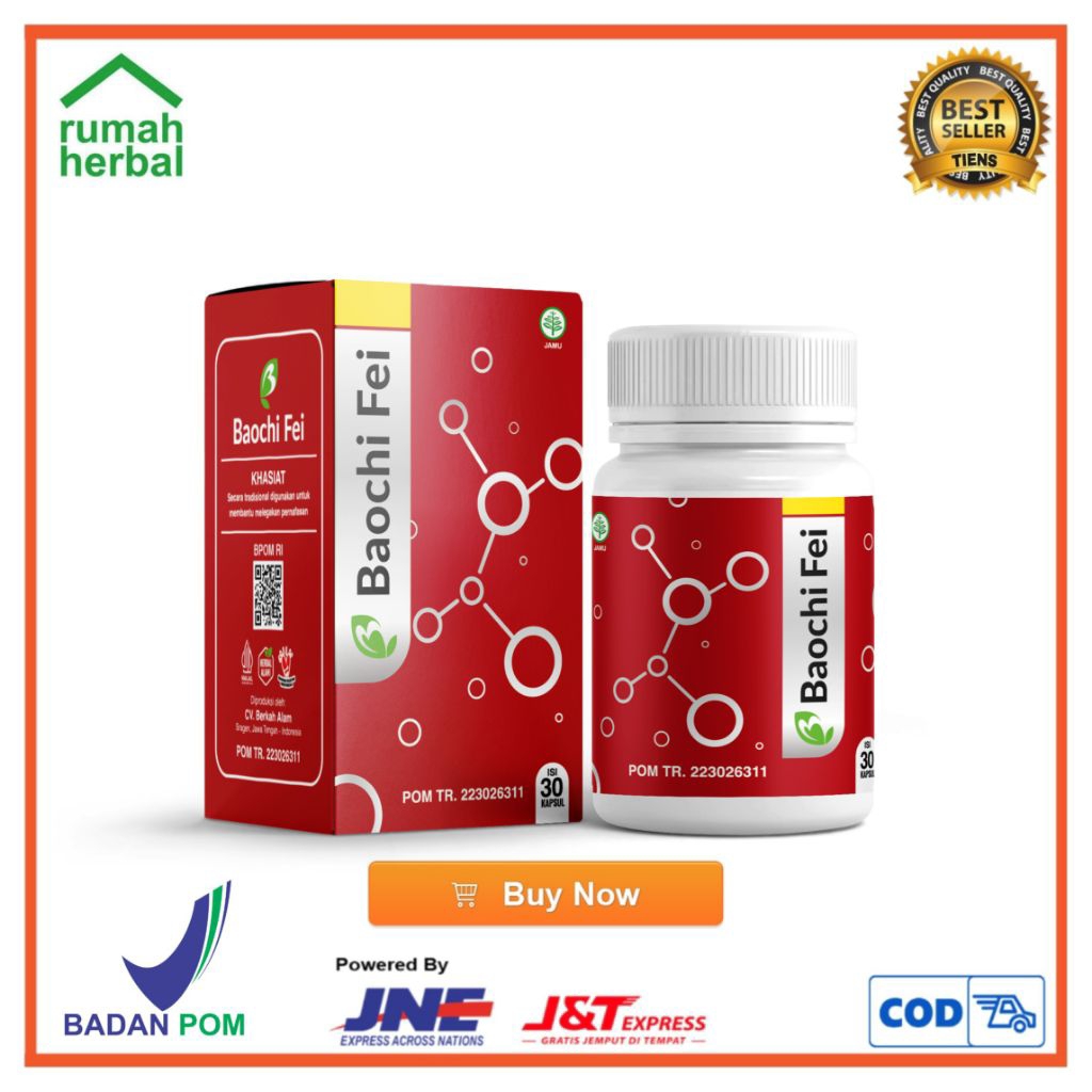 Jual Baochi Fei Obat Herbal Paru-Paru – Sesak Nafas, Asma, Batuk Kronis ...