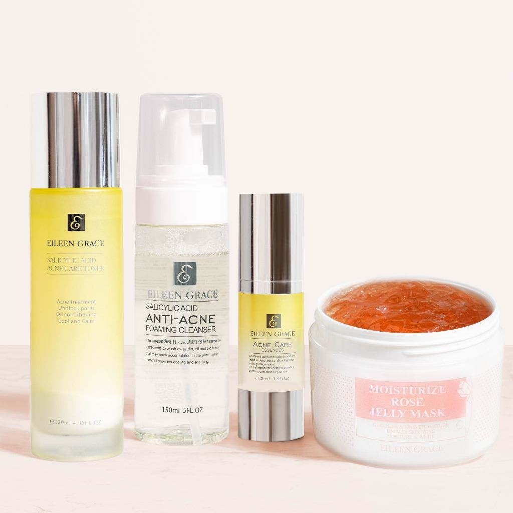 Jual EILEEN GRACE - Active Acne Treatment Bundle | Rose Jelly Mask ...