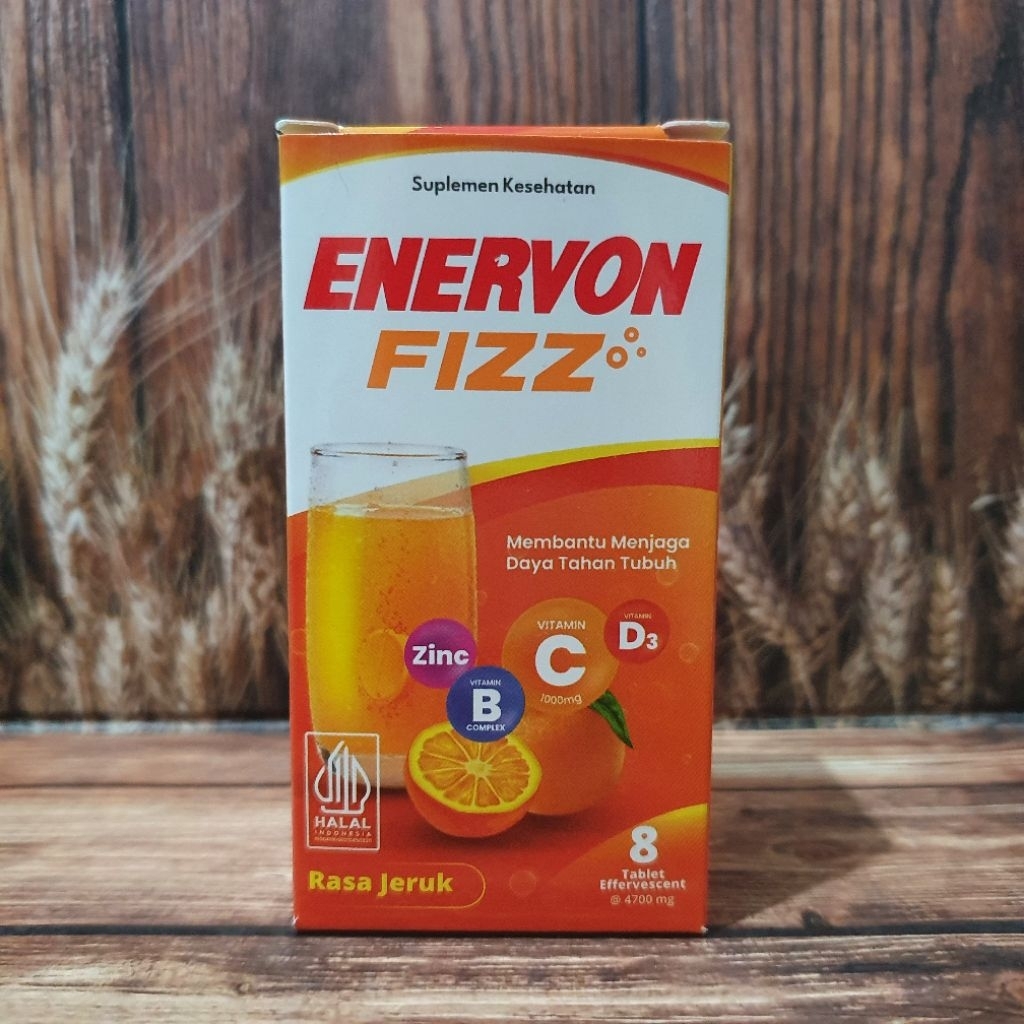Jual Enervon fizz tablet effervescent (1botol @ 8tablet) | Shopee Indonesia