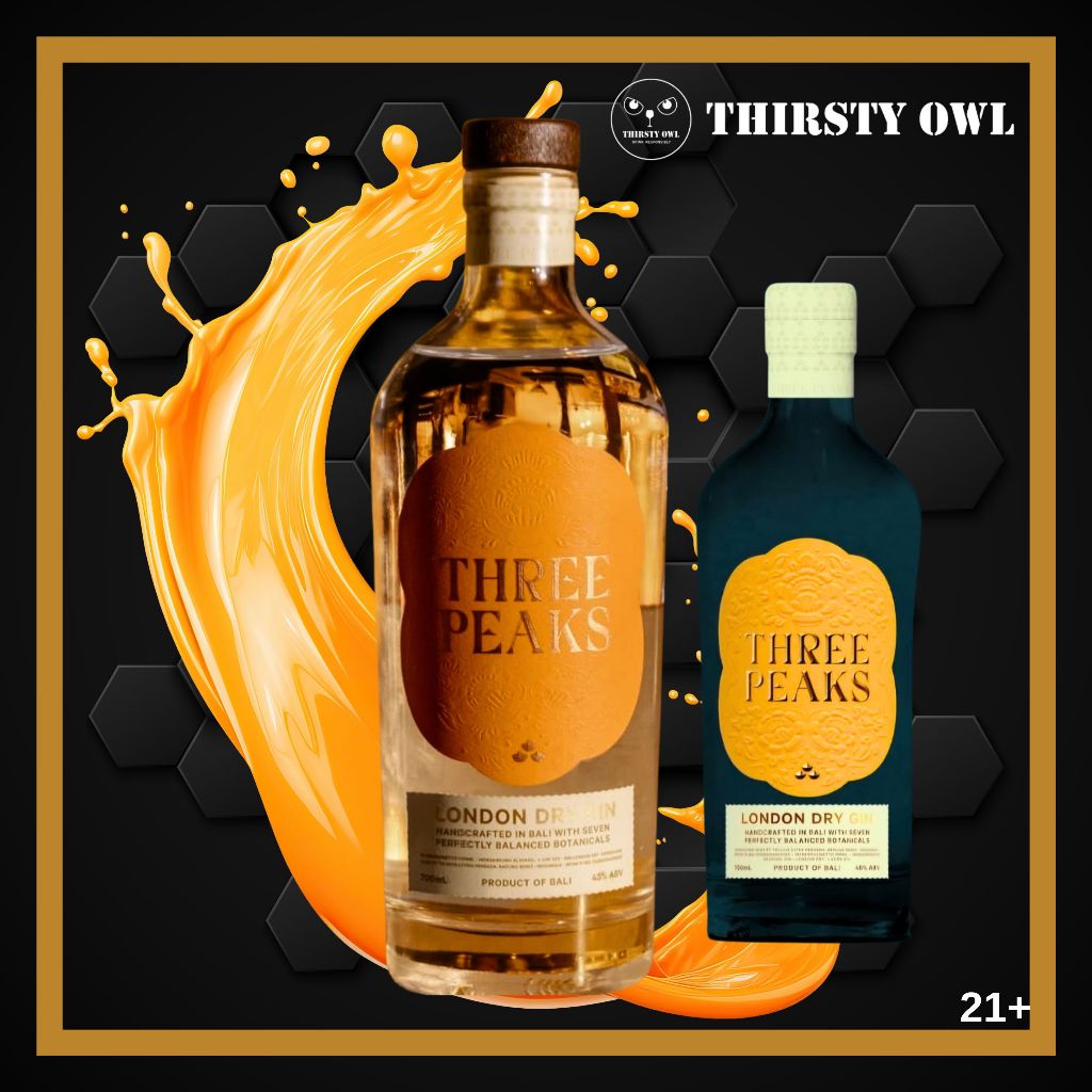 Jual Three Peaks London Dry Gin 700ml | Shopee Indonesia
