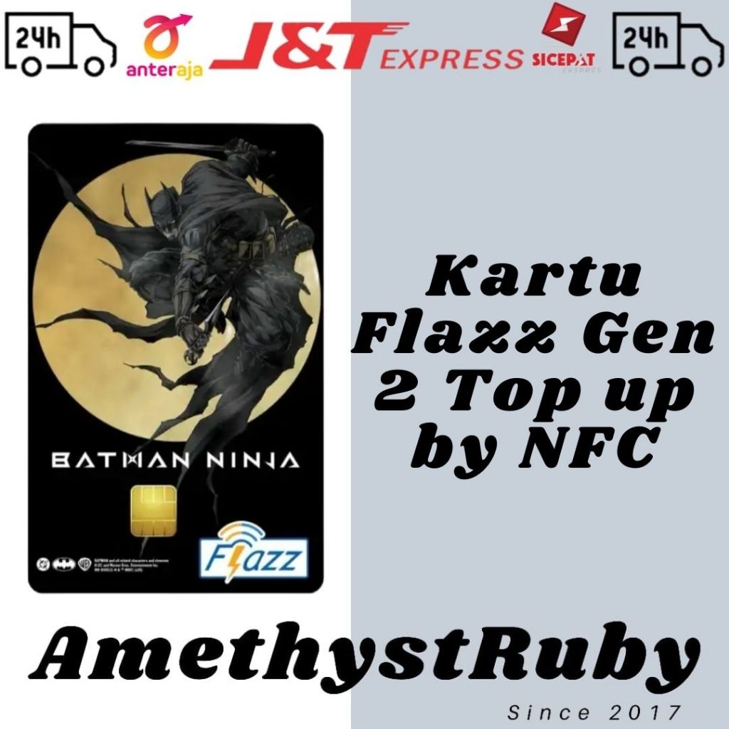 Jual AR Kartu Flazz BCA GEN 2 Limited Edition Batman Dark Moon EMoney ...