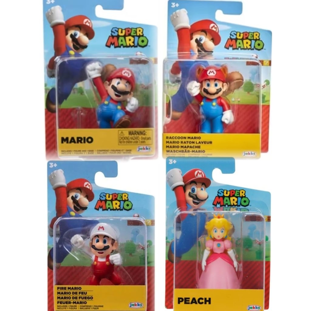 Jual Super Mario Action Figure Super Mario Bros Princess Peach Jakks ...