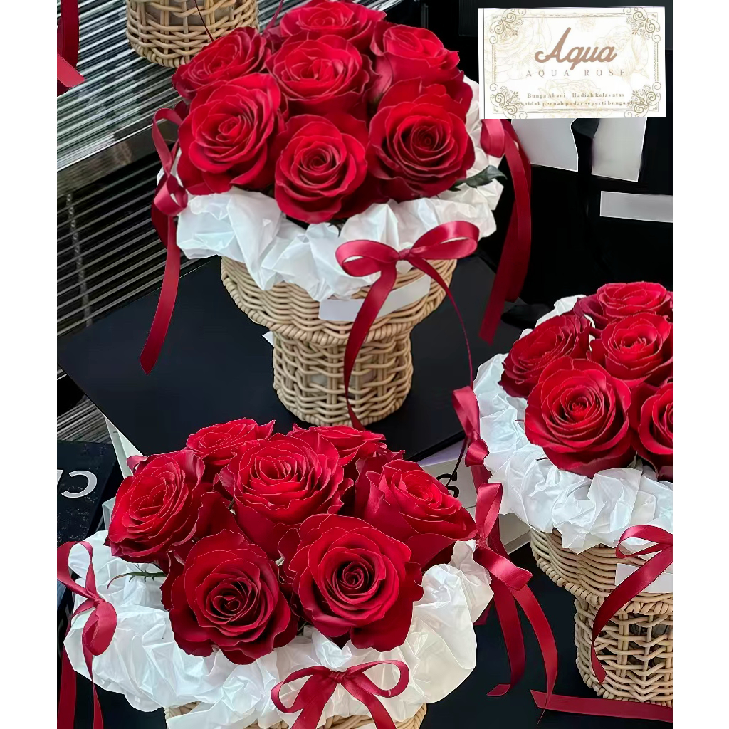 Jual Buket es krim bunga sabun aromaterapi hadiah untuk pacar hadiah ...